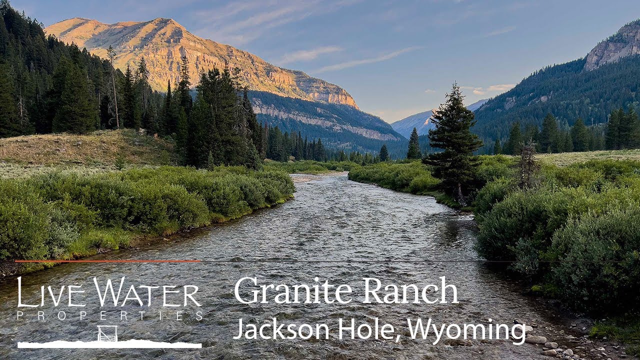SOLD Granite Ranch | Ranches for Sale in Jackson Hole, Wyoming - YouTube