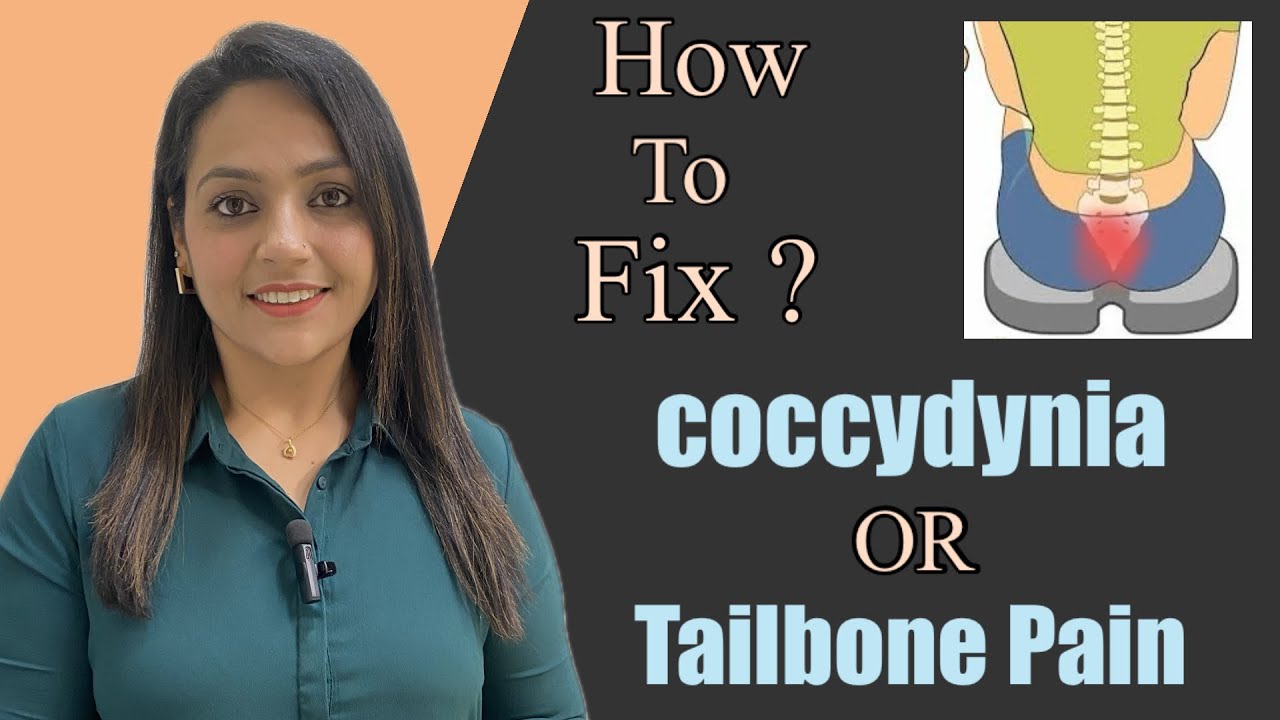 Tailbone / Coccyx Pain / Coccydynia - Easy Exercises n Stretches ...