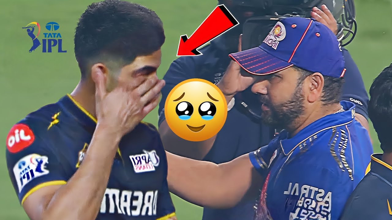 Rohit Sharma Heart Winning Gesture for Crying Shubman Gill after GT ...