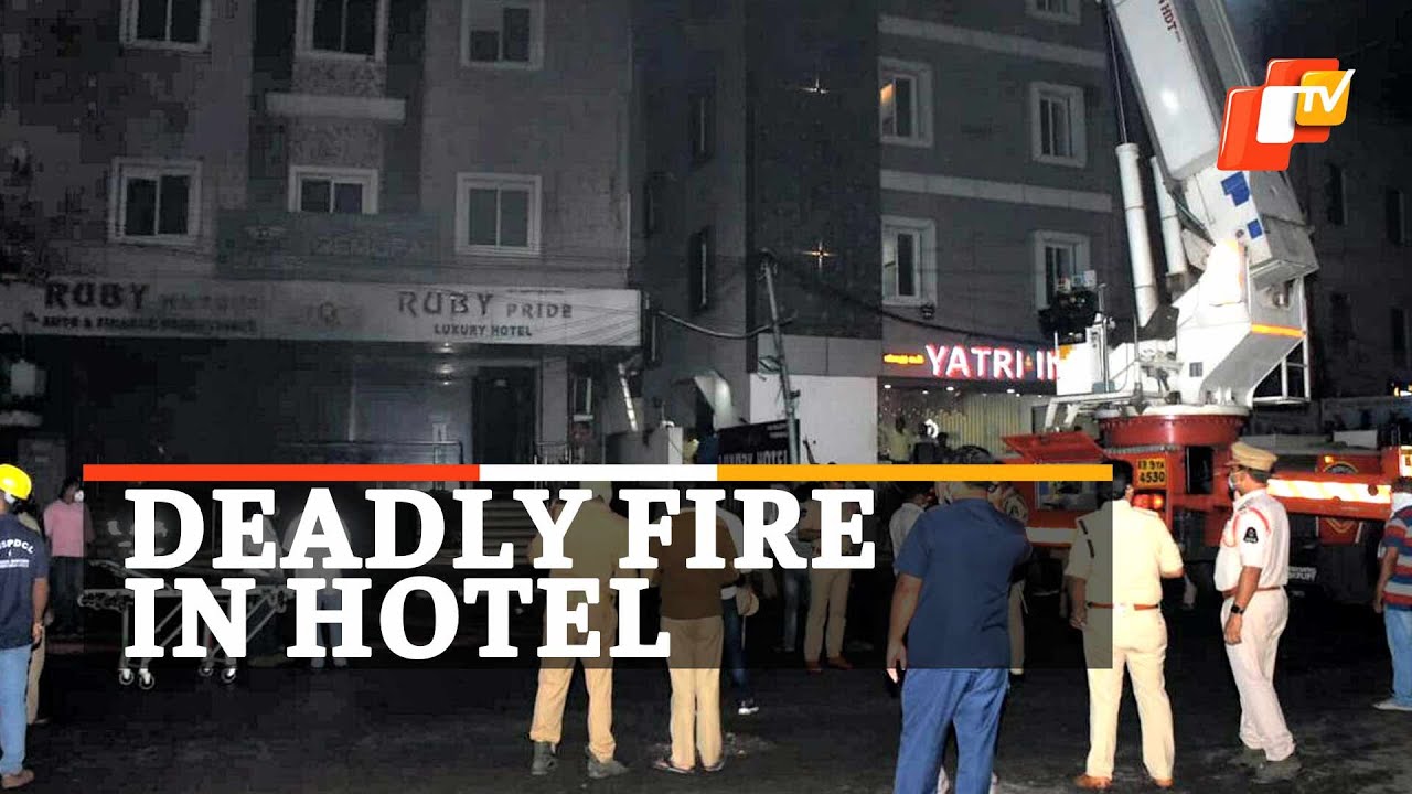 E-Bike Fire Spreads To Hotel In Secunderabad; Leaves Many Dead | OTV ...