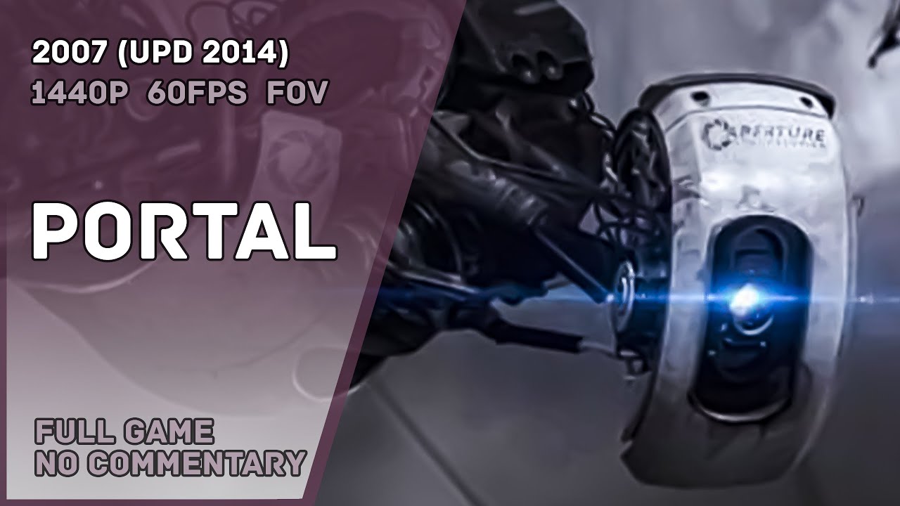 PORTAL - Full Game Walkthrough | Полное Прохождение - YouTube