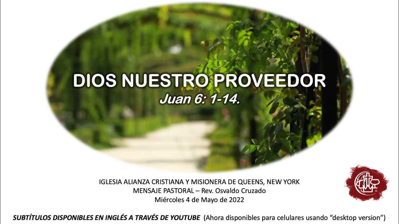 DIOS NUESTRO PROVEEDOR - YouTube