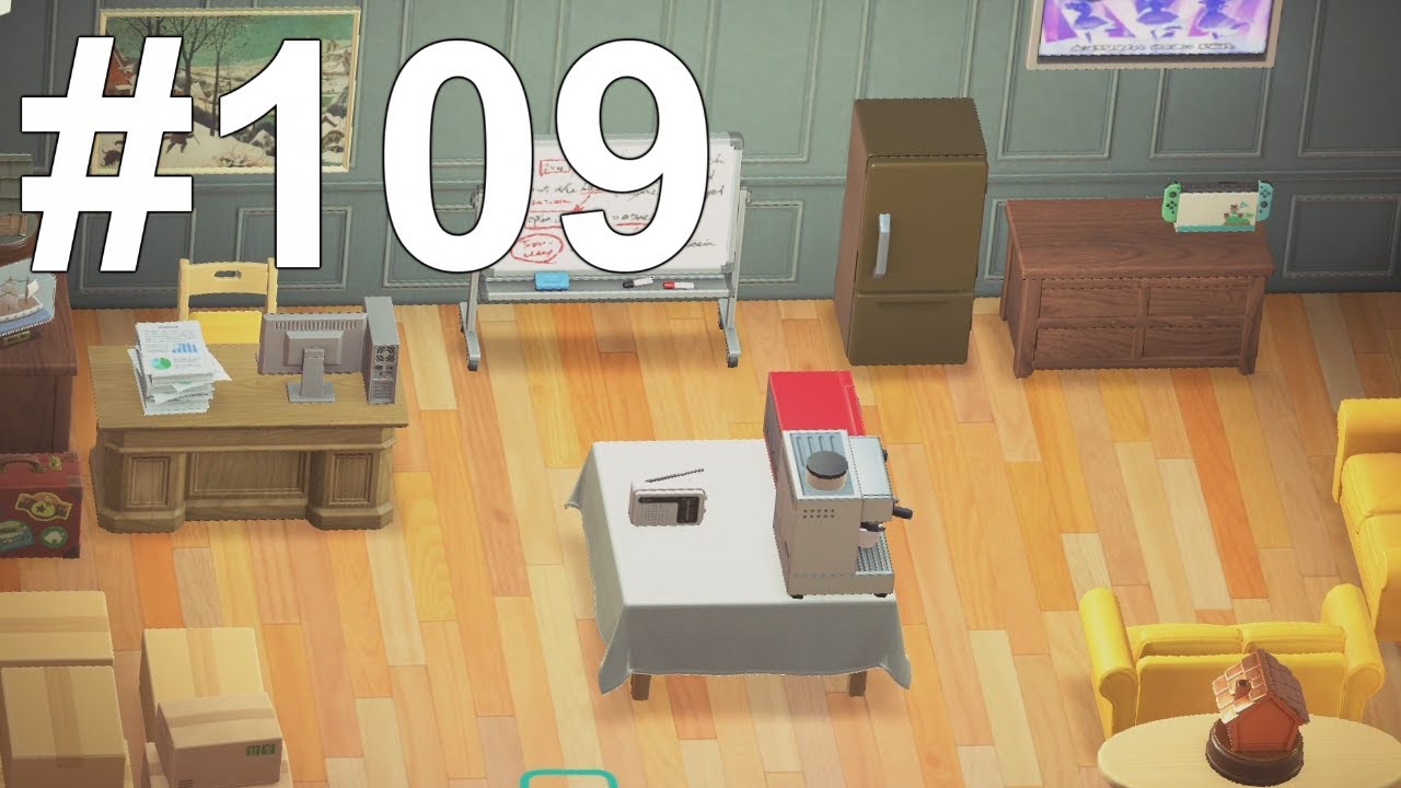 Making an office! Animal Crossing New Horizons! - YouTube