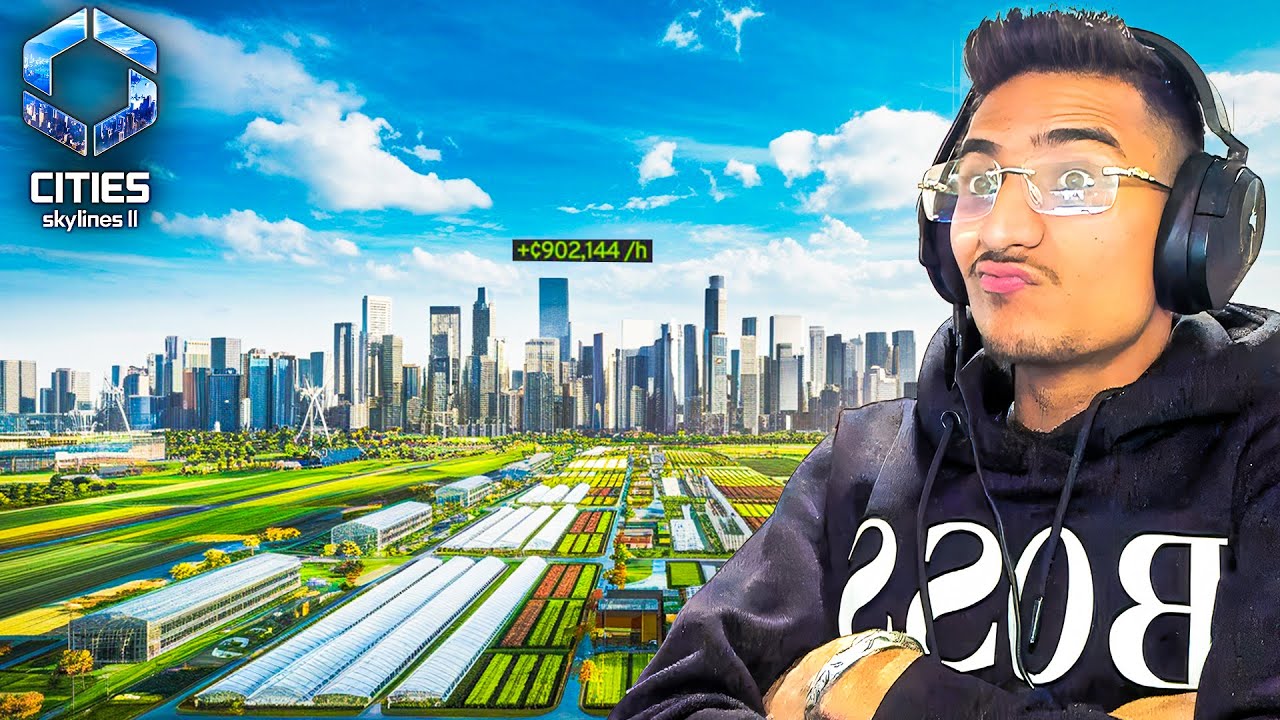 Building Farms In My City(HEAVEN VALLEY) | City Skylines 2 | hindi ...