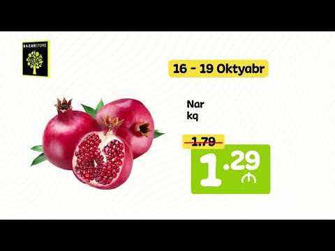 Supermarketiniz Bazarstore-da “Həftəsonu Endirimləri”.
