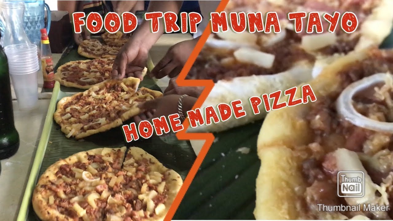 Home Made Pizza Food trip bakbakan - YouTube