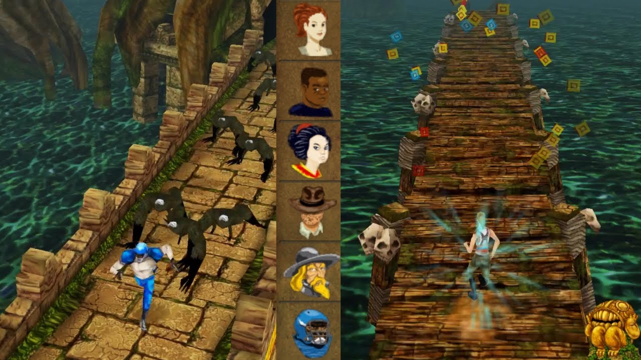 Every Character in Temple Run - YouTube
