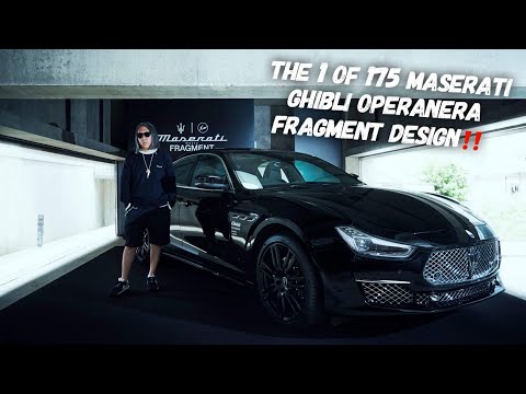 This Is The Maserati Ghibli Operanera and Operabianca Fragment Design