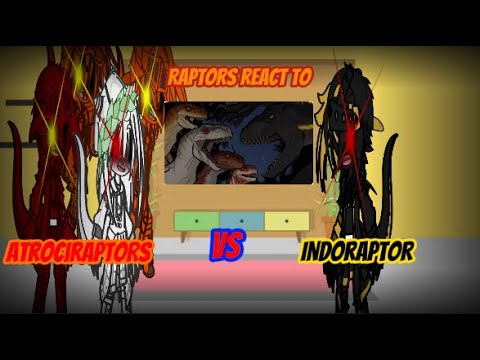 Raptors react to Indoraptor vs Atrociraptors | By @SealAnimations ...