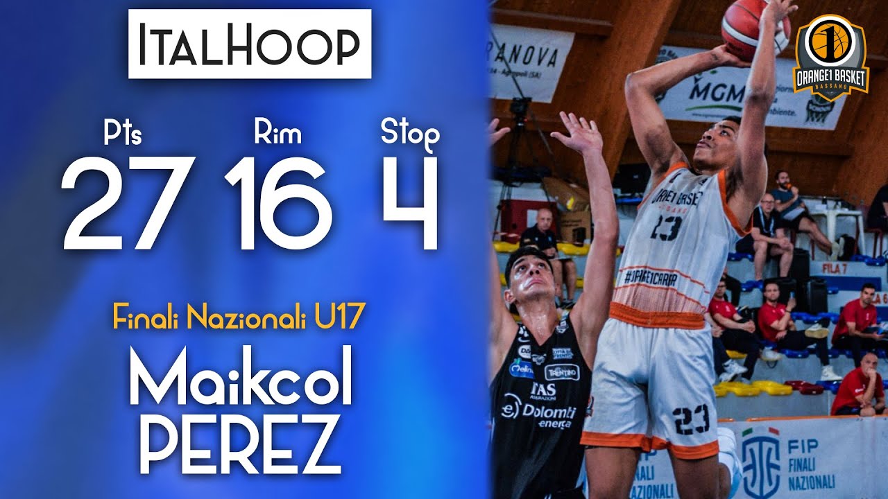 Maikcol Perez - Finali Nazionali U17 2024 - MVP 1° giornata - YouTube