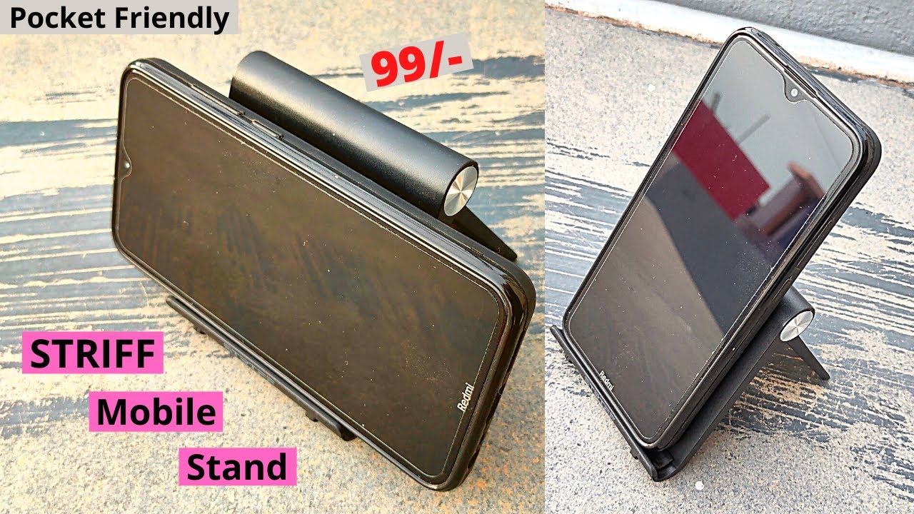 STRIFF ABS Adjustable Smart Phone, Tablet Stand / Multi Angle Holder ...