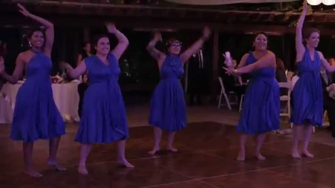 Bridesmaids Just Dance (Bang Bang) Wii U - April Andrew Wedding 2015 ...