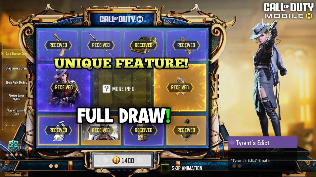 Buying New Legendary MAC 10 Lily of the Night in CODM | DARK BLOSSOM ...