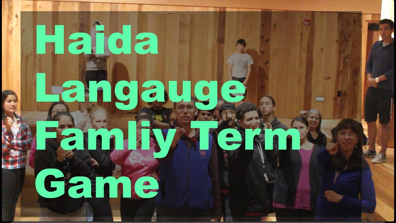 Haida Language Family Terms Game - YouTube