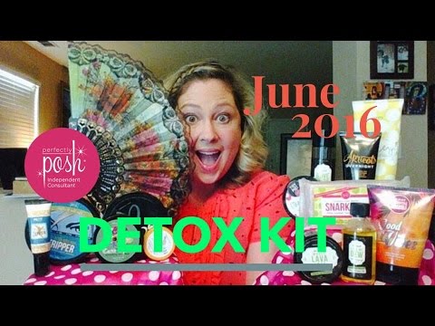 Perfectly Posh Starter Kit June 2016 DETOX KIT - YouTube