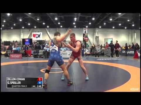 75 Quarter-Finals - Dillon Cowan (Army (WCAP)) vs. Geordan Speiller ...