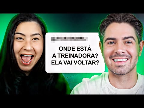 AONDE ESTÁ A TREINADORA? ELA VAI VOLTA? Respondendo Inscritos