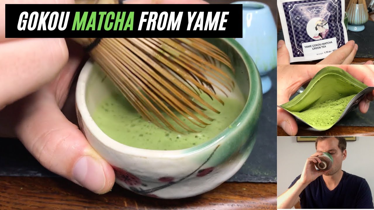 Tasting the Gokou Matcha from Yame - YouTube