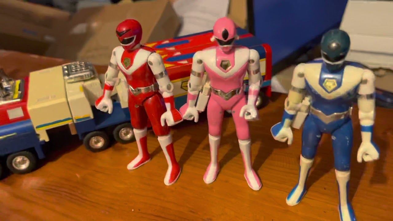 Super sentai (11) - Hikari sentai Maskman figures collection including ...