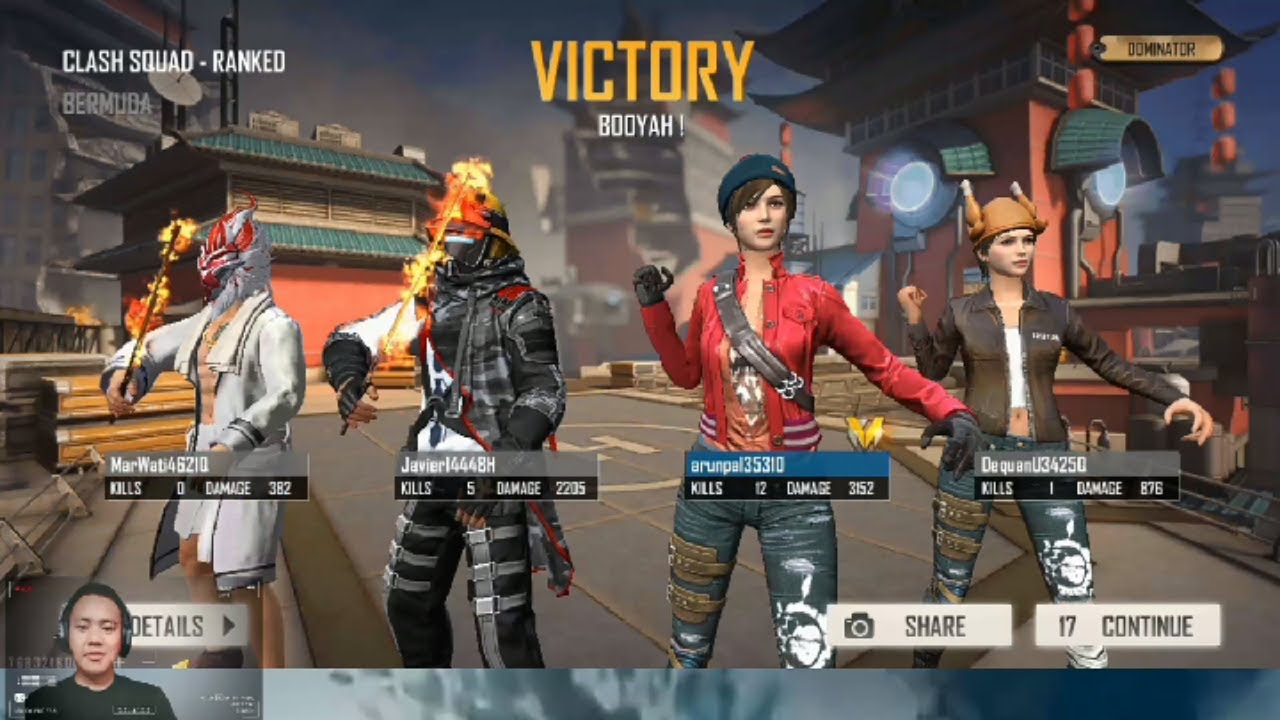 Free fire Gameplay/classic squad: ranked playing/random new map in Free ...