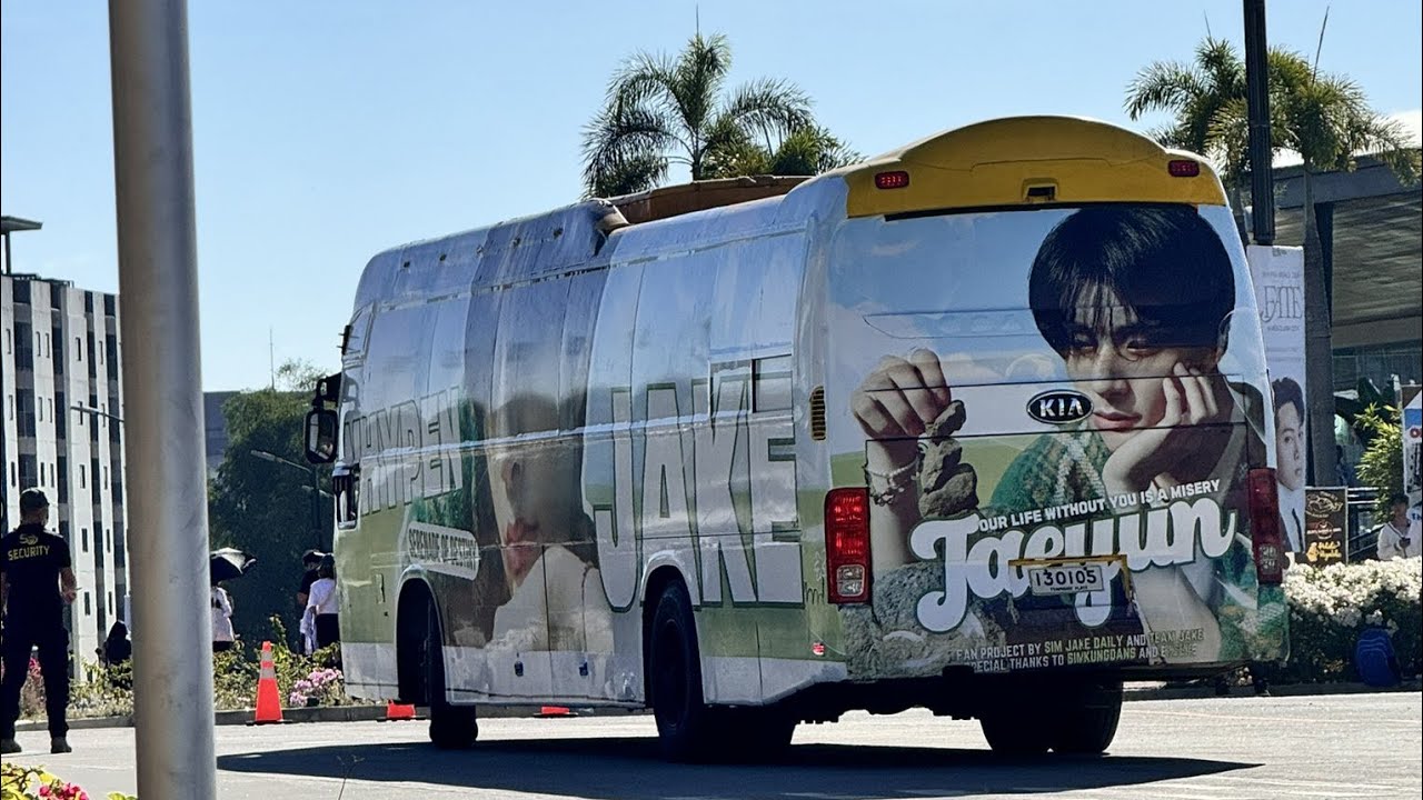 ENHYPEN BUS AD in PHILIPPINES #jake #sunghoon #heeseung #ni-ki #jay # ...