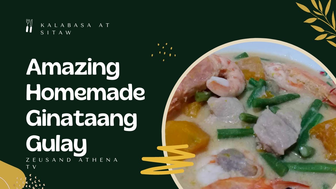 |"Delicious Ginataang Gulay Recipe | Filipino Coconut Vegetable Stew ...