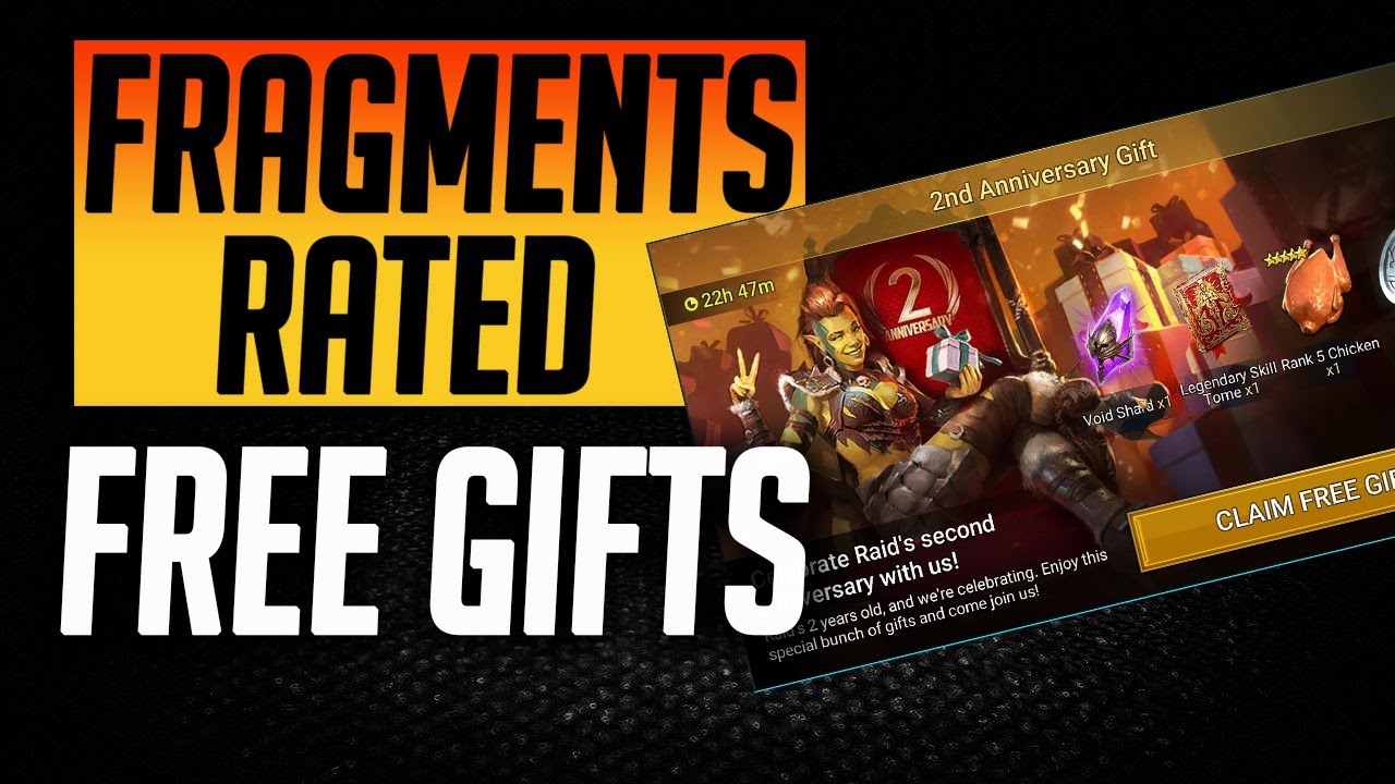 ANNIVERSARY GIFTS & FRAGMENT SUMMONS RANKED! | Raid: Shadow Legends ...