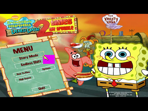 SpongeBob Diner Dash 2 GamePlay HD + Download!! - YouTube