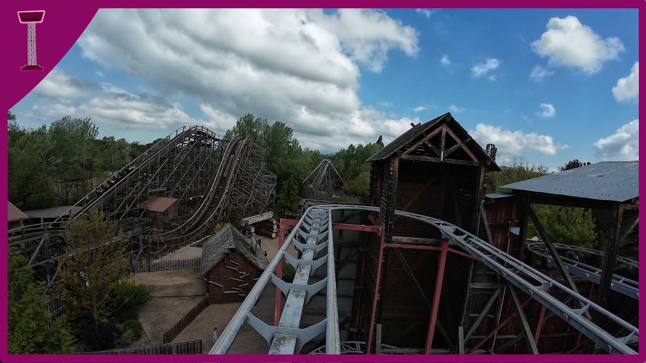 Woodstock Express - Walibi Rhône Alpes (onride) 2025 - YouTube