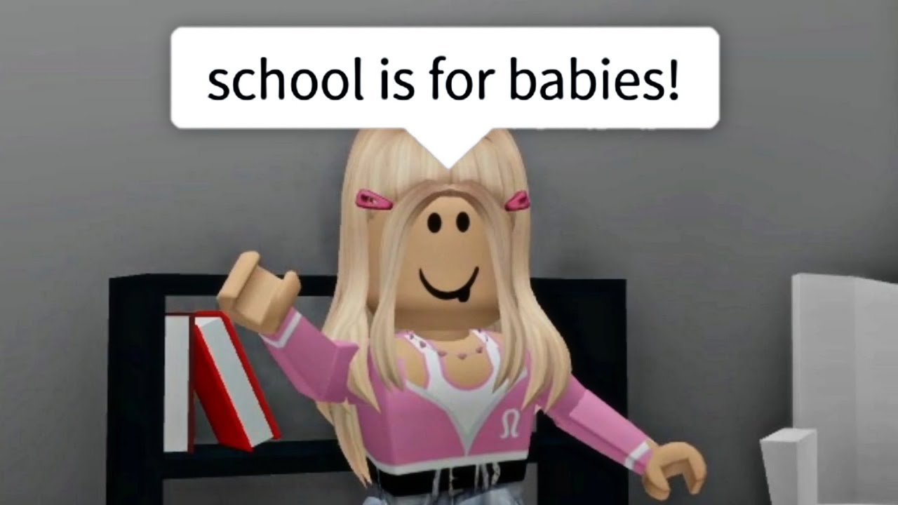When your mom thinks school is easy (meme) ROBLOX - YouTube