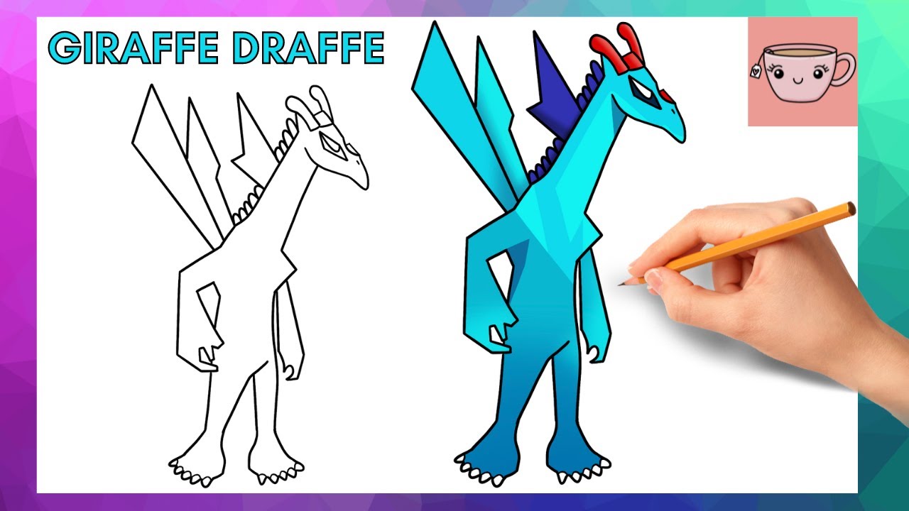 How To Draw Giraffe Draffe - Garten of Banban | Easy Step By Step ...