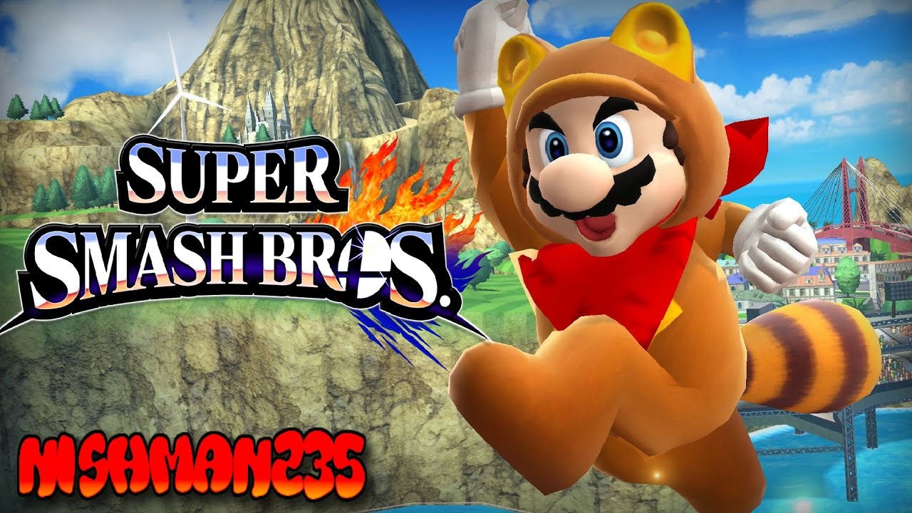 Super Smash Bros. 4 Wii U For Glory 1 on 1 (Tanooki Mario) - YouTube