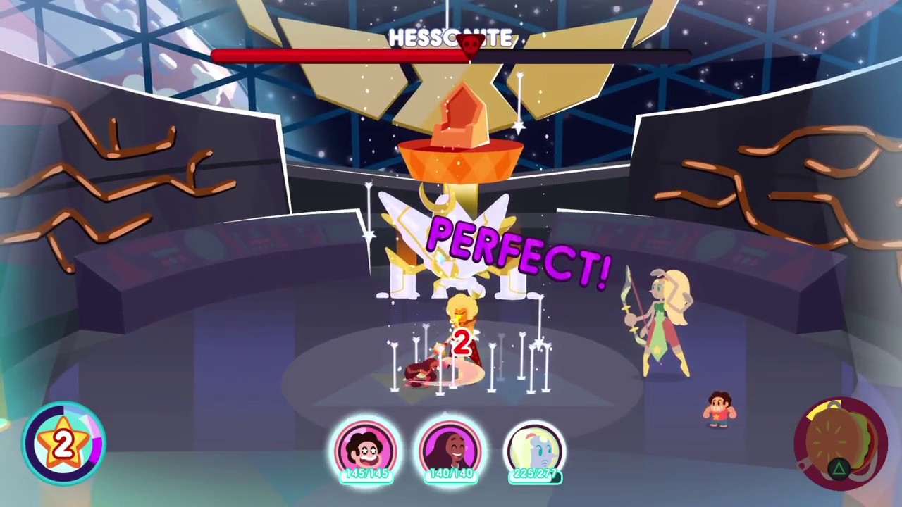 Steven Universe: Save the Light ps4 Hessonite boss (True ending) - YouTube