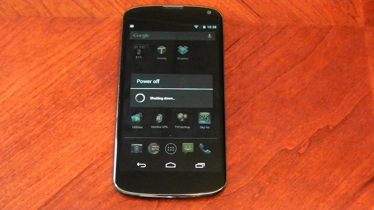 Nexus 4 - (Tweak) - Tutorial - Remove the softkeys/navbar WITHOUT ...