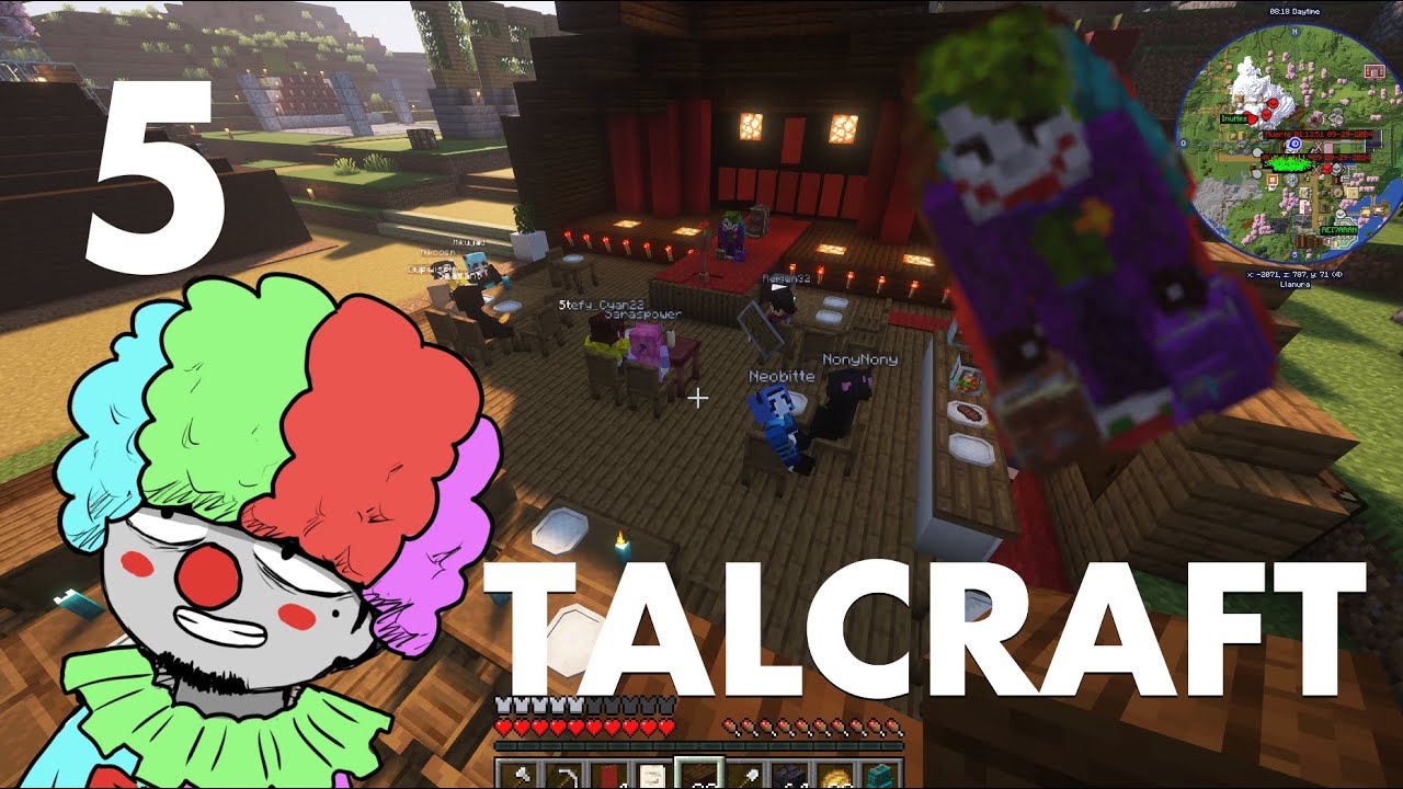 TALCRAFT cap 5 - NOCHE DE CHISTES CHISTOSOS - YouTube