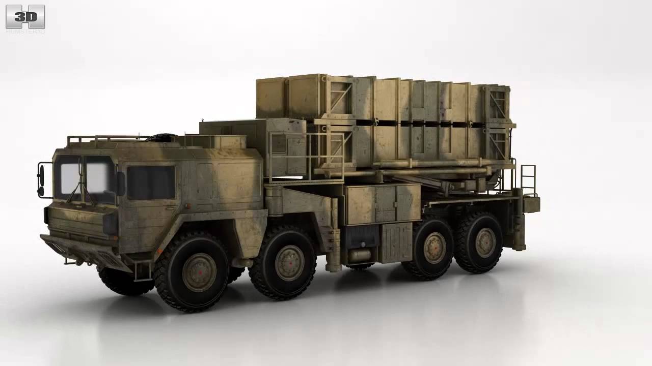MIM-104 Patriot 3D model by 3DModels.org - YouTube