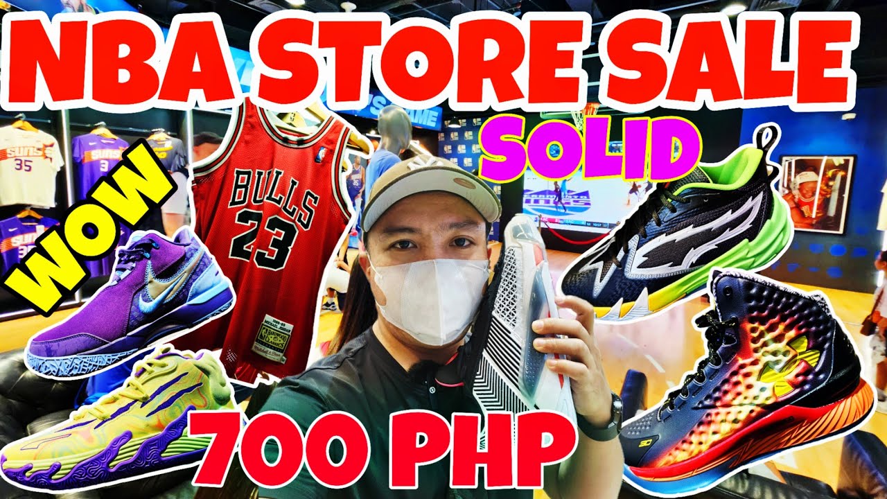NBA STORE SALE 700 NALANG NBA TSHIRT MAY JERSEY PA AT BASKETBALL SHOES ...