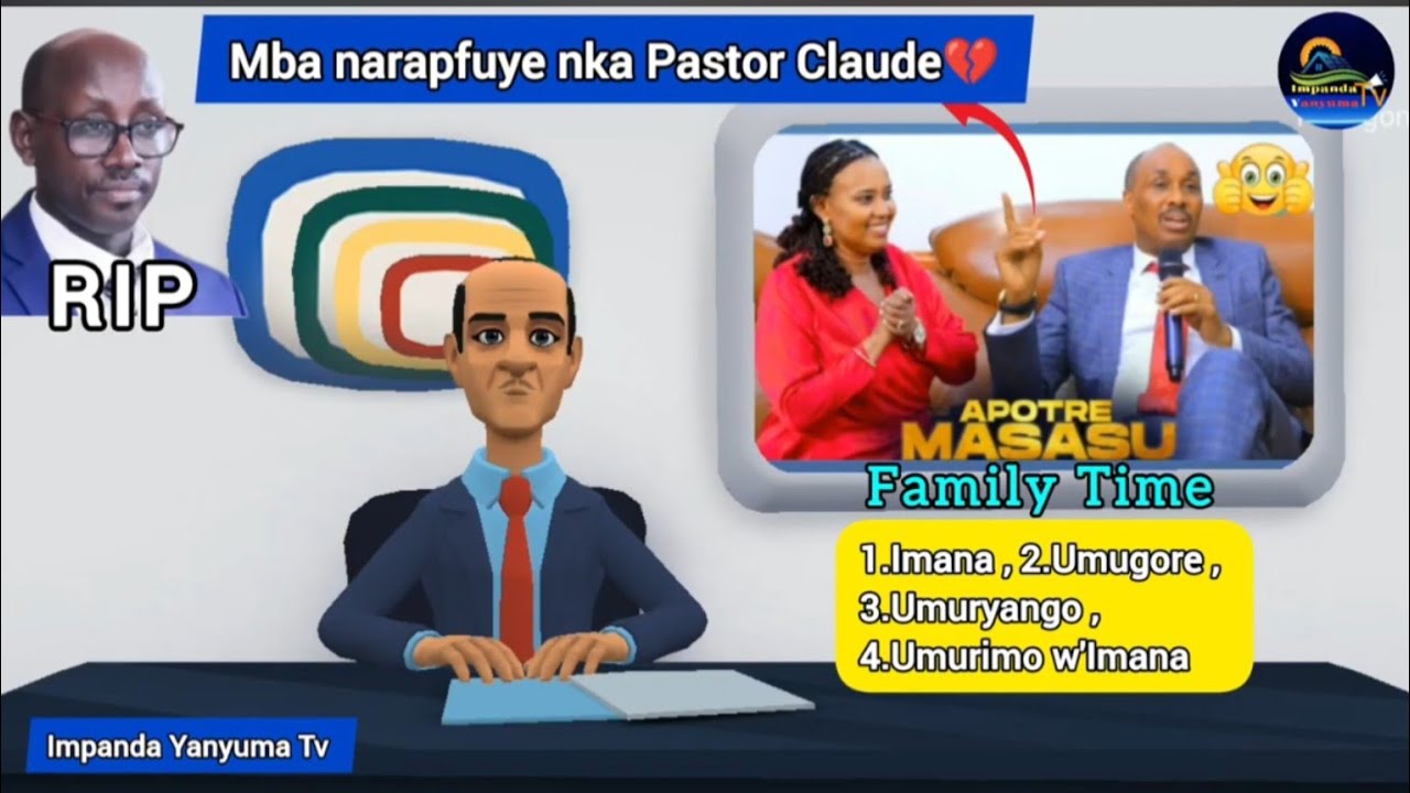 APOTRE MASASU💔MBA Narapfuye Nka Pastor Claude😭"UMWANA WANJYE YANYWAGA ...