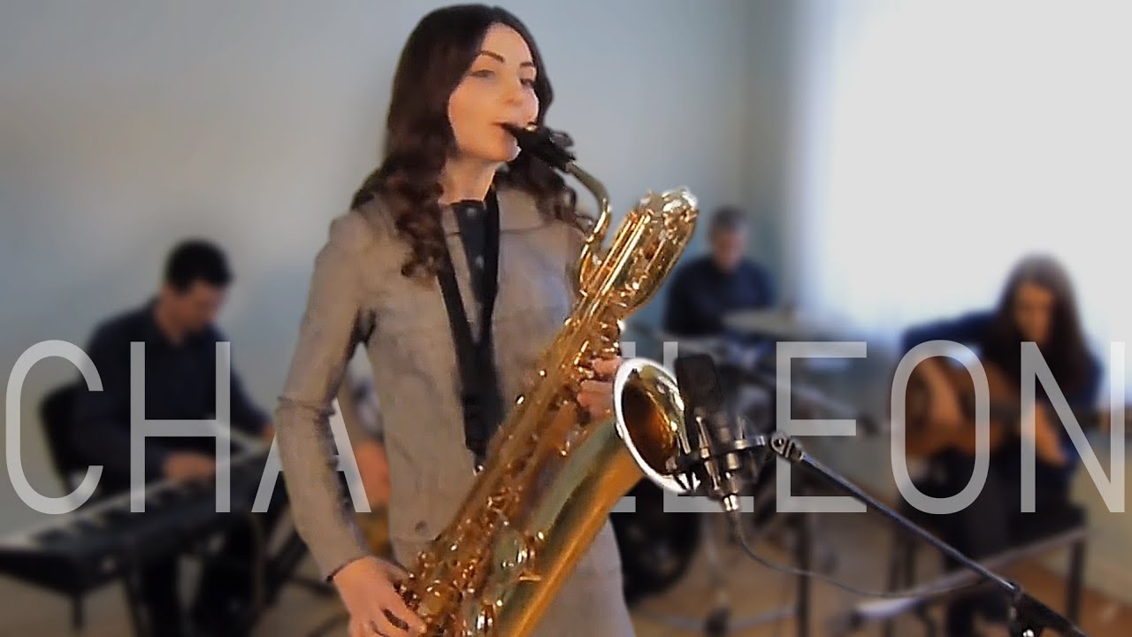 Chameleon (Bari Sax cover) Herbie Hancock | piano drums guitar bari sax ...