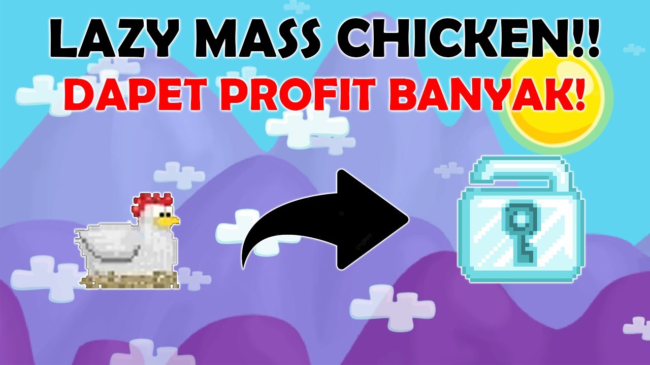 PROFIT BANYAK DARI MASS CHICKEN! | Growtopia Indonesia - YouTube