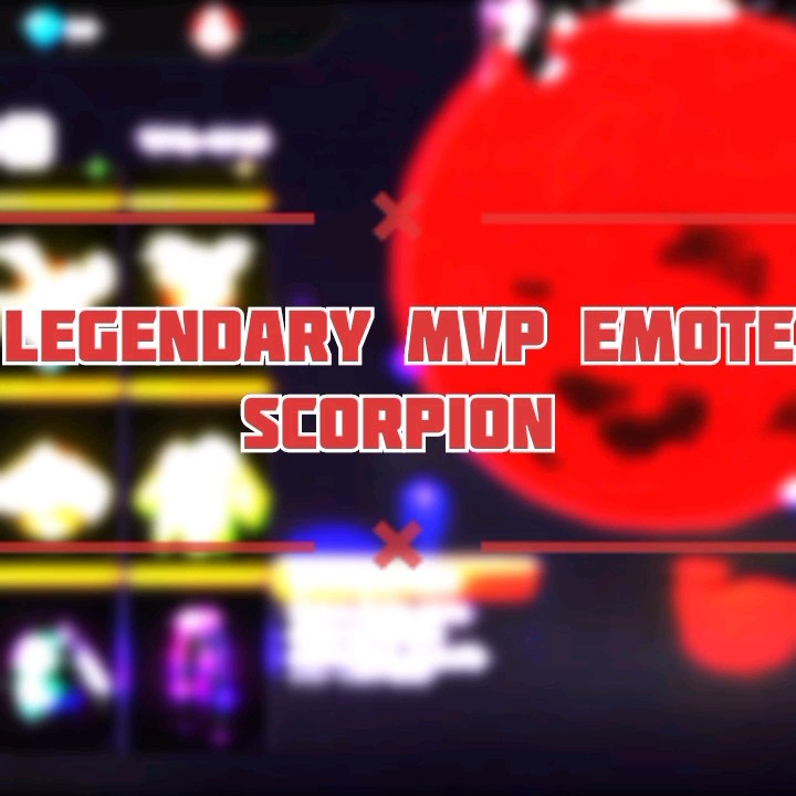 Legendary MVP Scorpion emote😮#freefire#freefiremax#shorts#viral#popular ...