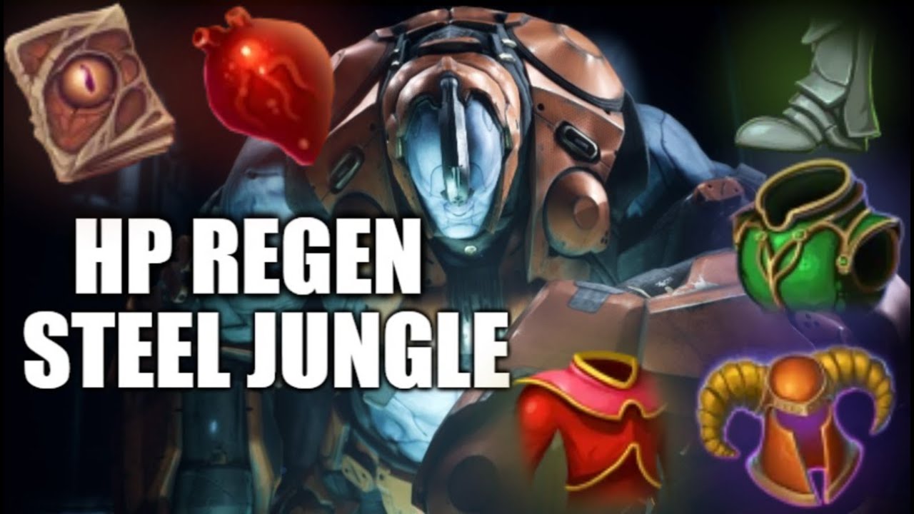 Predecessor Steel Jungle Tank/Bruiser Build - YouTube