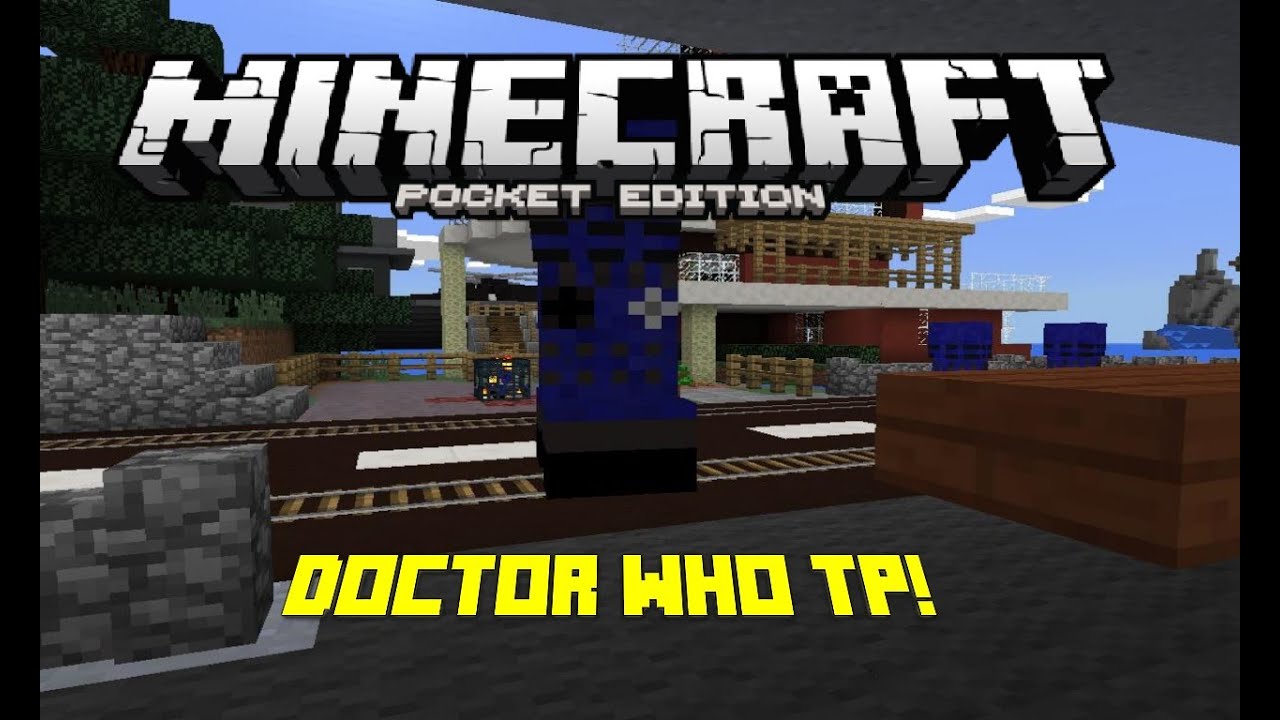 MCPE Doctor Who Mobs Texture Pack Showcase! - YouTube