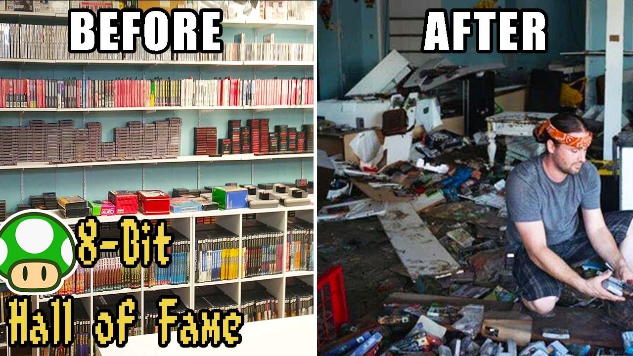Hurricane Ian DESTROYED Best RETRO STORE - 8-Bit Hall Of Fame - YouTube