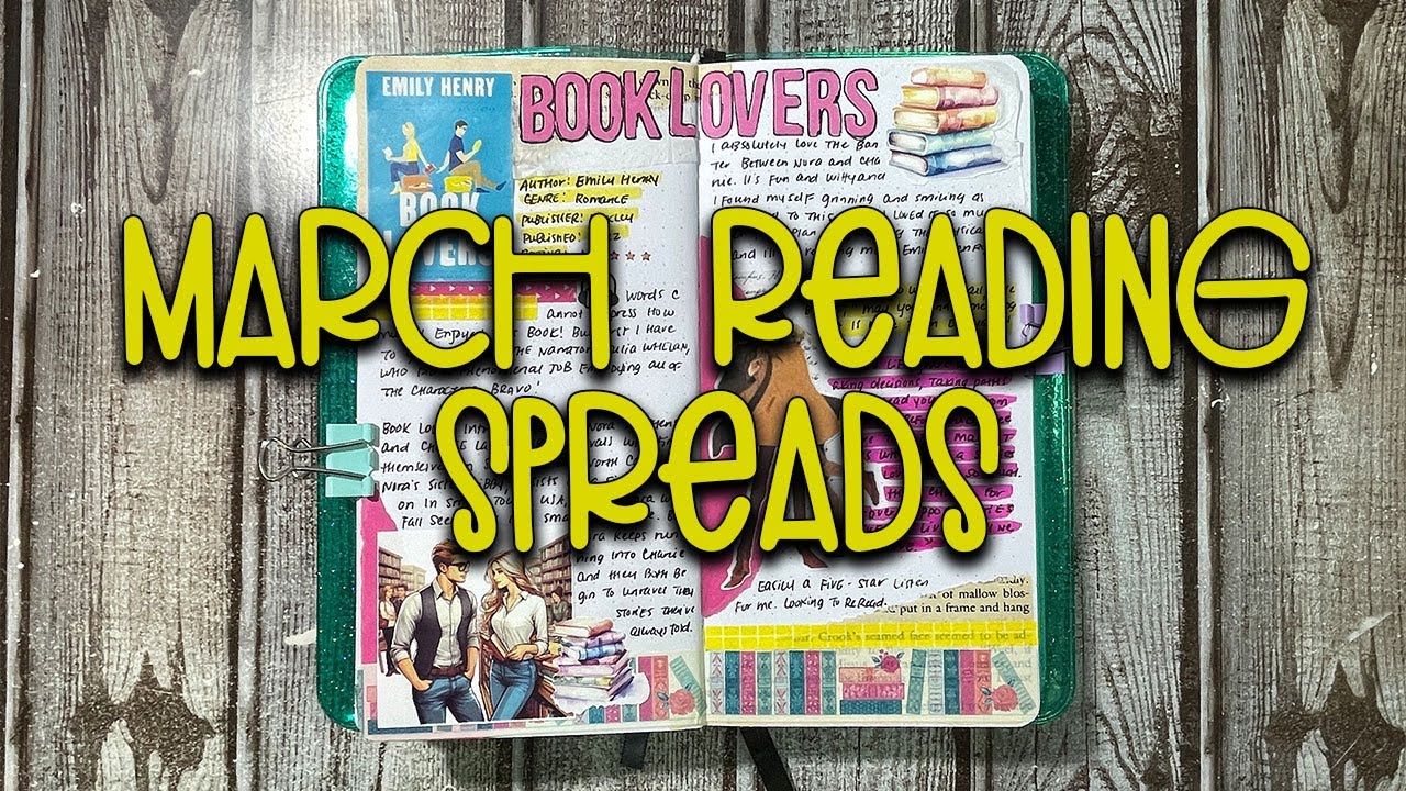 March Reading Spreads - YouTube