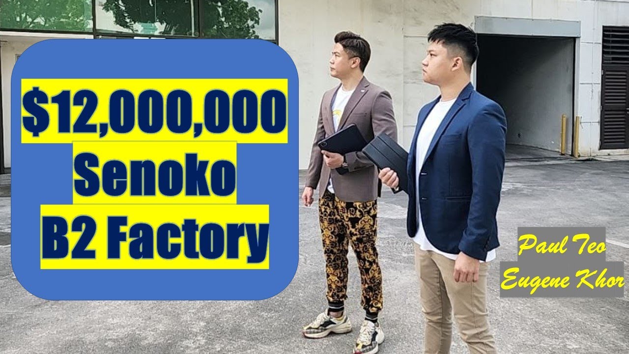 $12 million factory - Senoko B2 industrial - YouTube