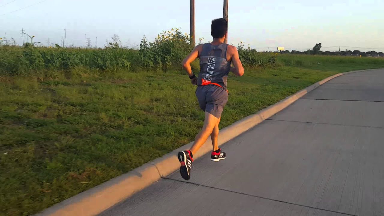 A 10 minute run @ 6ish mile pace - YouTube