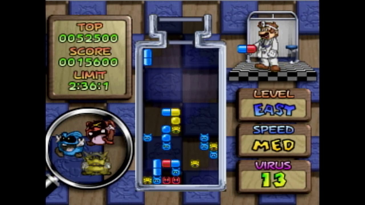 Dr MARIO 64 Score attack EASY 49.3 - YouTube