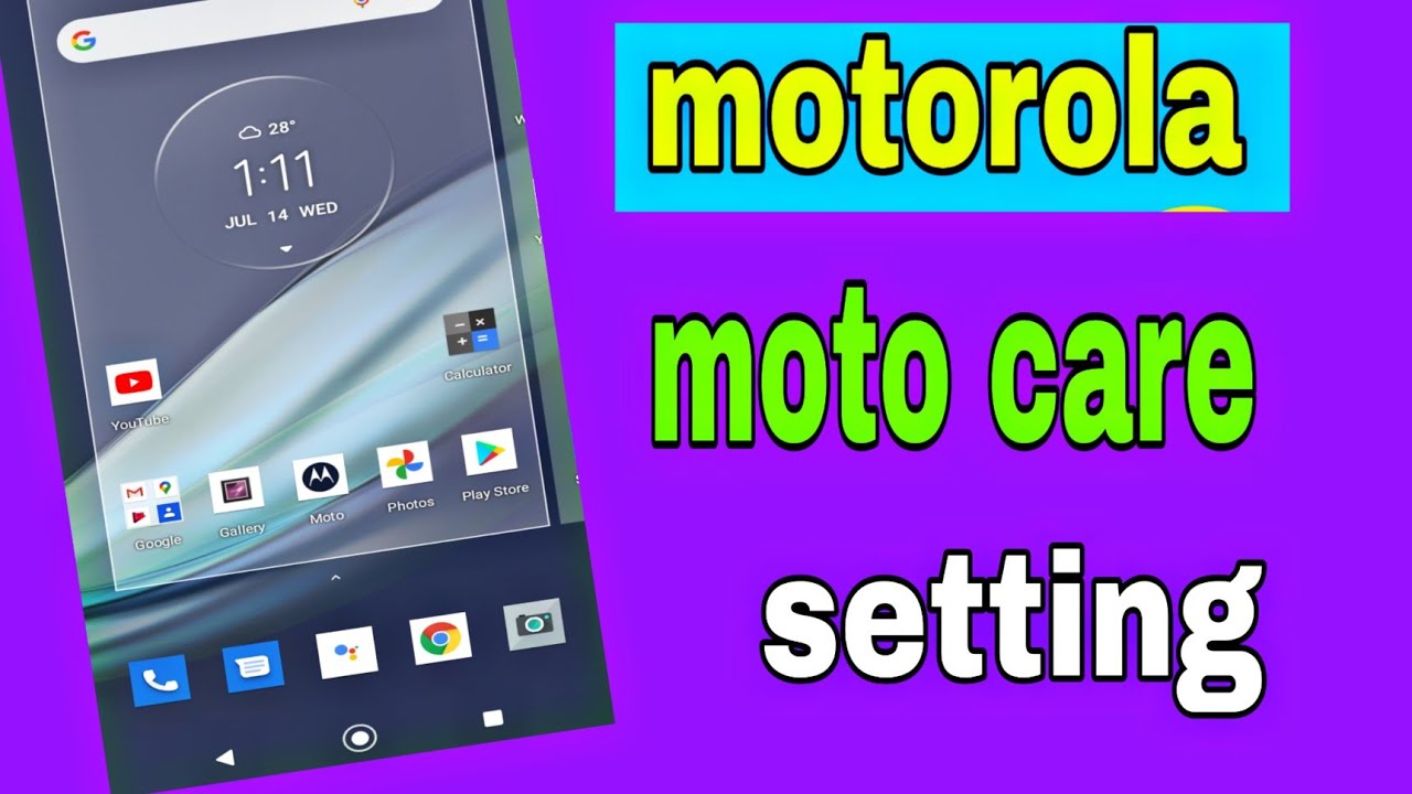 motorola care setting / motorola hidden settings - YouTube