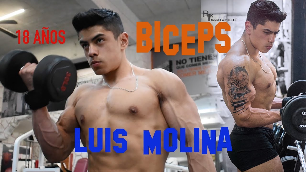 Luis Molina Junior Bodybuilder Biceps Motivational - YouTube
